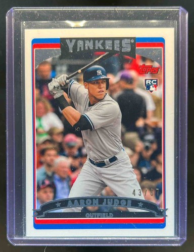 2017 Topps AL Rookie Of The Year Aaron Judge Transcendent VIP Party RC ...