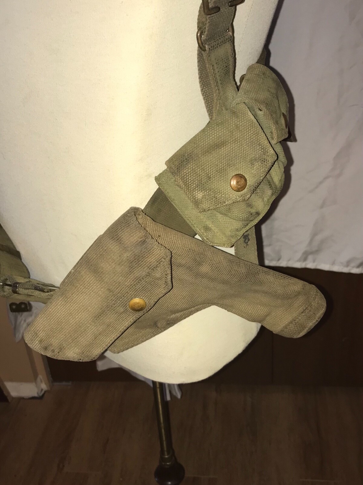 WW2 British Army Officers P37 Web Combat Gear | eBay