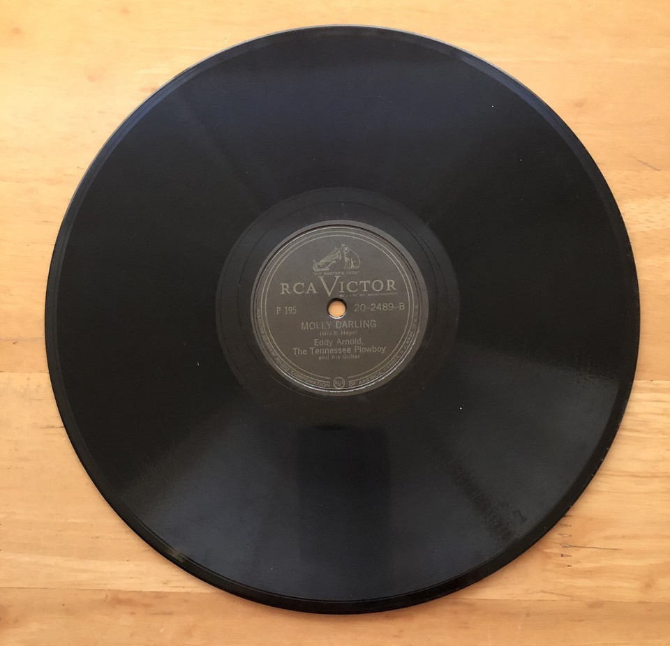 Vintage 10" 78 RPM Shellac Records Eddy Arnold Lot of 10 | eBay