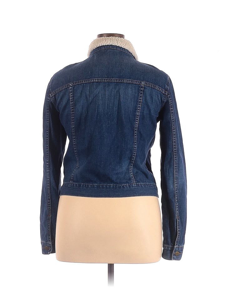 Bullhead Black Women Blue Denim Jacket XL | eBay