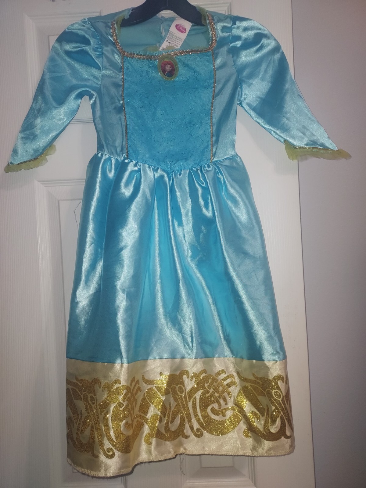 Disney Brave Merida dress costume girls Size M (7-8) - Gem
