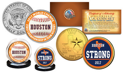 Astros - Houston Strong - 2017 World Champions OFFICIAL Genuine U.S. 2 ...