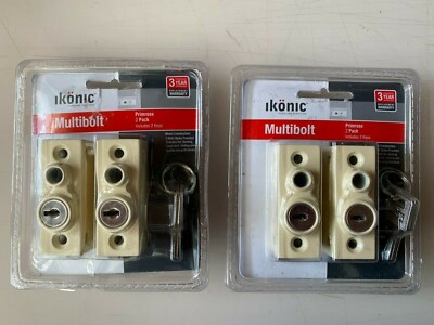 4X Window Locks IKONIC Multibolt-suits Awning, Casement, Sliding ...
