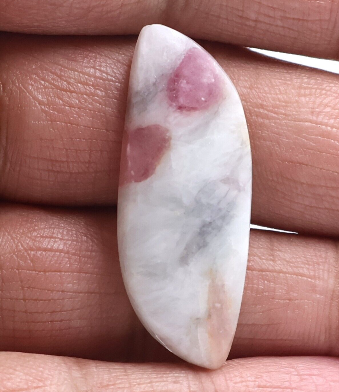 Ruby Quartz Cabochon/ Fancy Shape Ruby/ Natural Ruby Quartz Gemstone ...