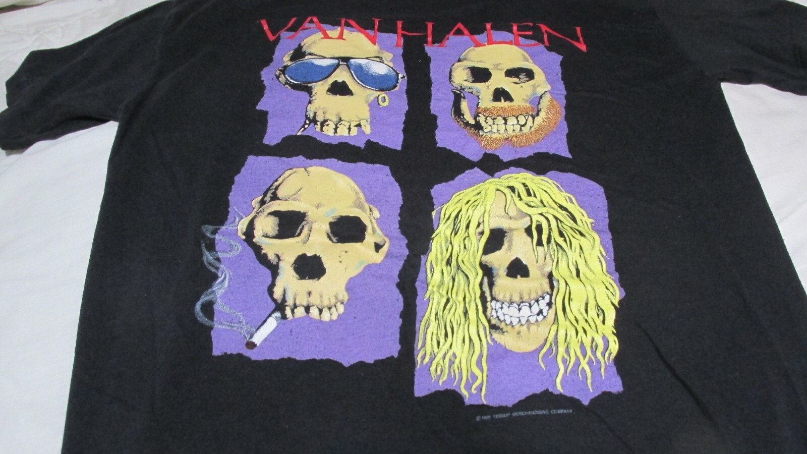 Van Halen 1988 Tour Concert T-Shirt Size Large OU812 Vintage | eBay