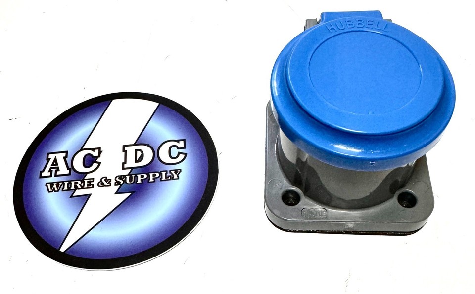 400 AMP HUBBELL SERIES 16 CAMLOCK DEVICES SET PANEL STR RECEPT NON-MET ...