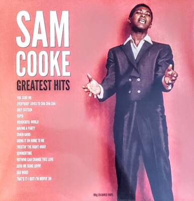 SAM COOKE GREATEST HITS - 180 GRAM ELECTRIC BLUE VINYL LP " NEW, SEALED ...