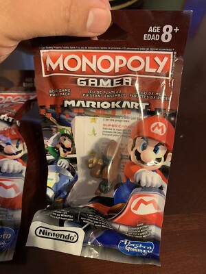 MarioKart Monopoly Gamer Donkey Kong Figure Power Pack Nintendo Board ...