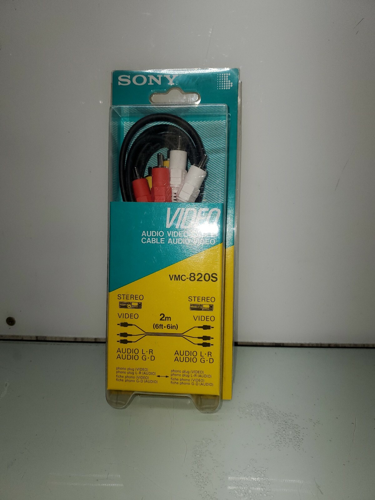 Vintage NOS Sony VMC-720M Audio Video Cable From Camcorder To Tv And ...