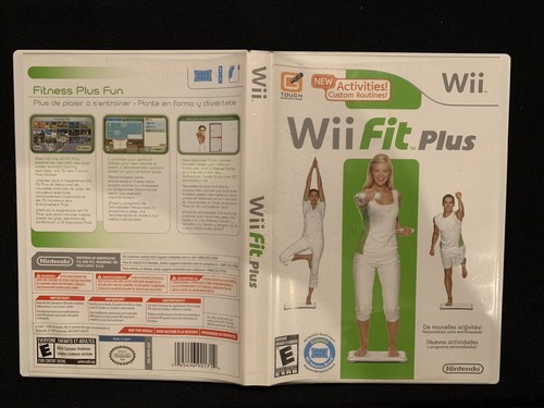 Wii Fit Plus (Nintendo Wii Video Game) ~ Complete CIB ~ Exercise ...