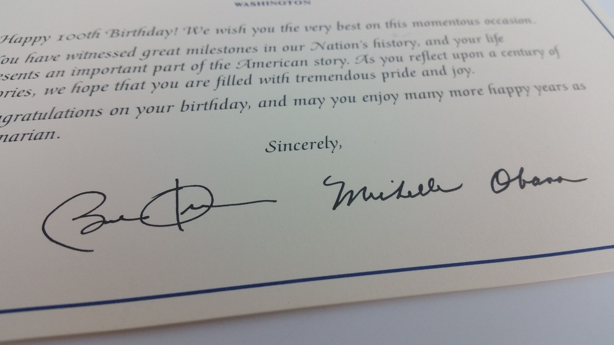 Michelle Obama Birthday Invitation