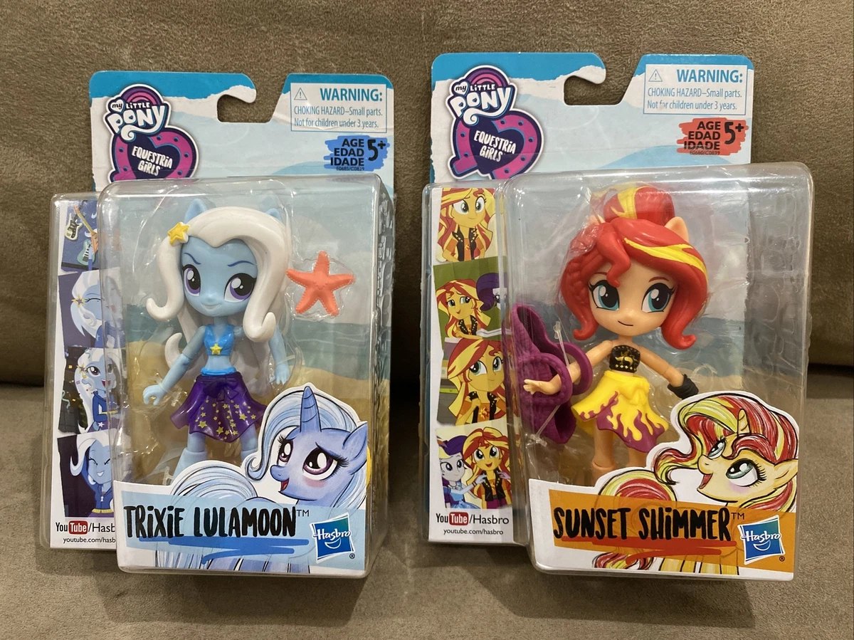 Mlp Sunset Shimmer And Trixie