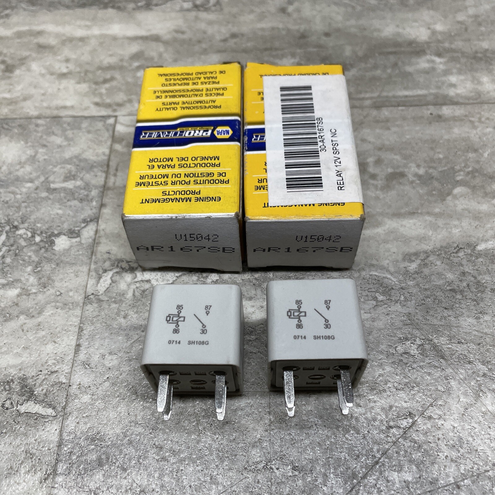 Lot Of 2 Napa Echlin AR167SB Relay, New | eBay