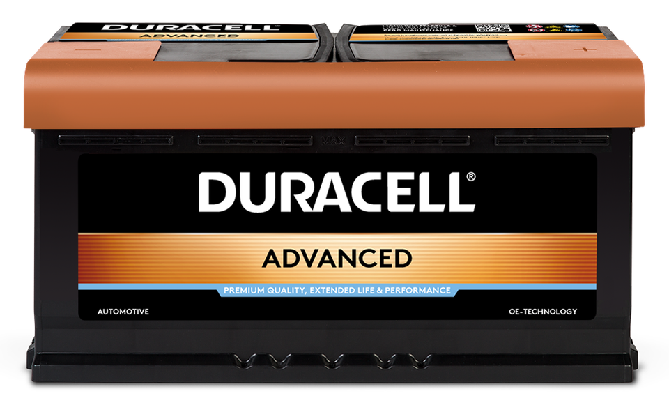 Duracell Car Battery DA95H Advanced 12V 95 Ah 780 A B13 T1 Extended ...