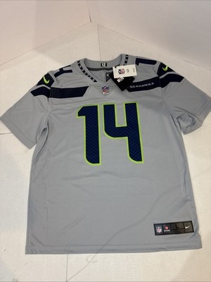 Nike Elite NWT DK Metcalf Seattle Seahawks Jersey Gray Men's Large ...
