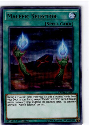 Yu-Gi-Oh Malefic Selector Ultra Rare #DUOV-EN045 | eBay