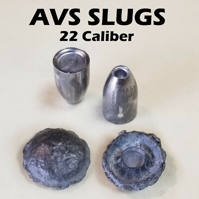 AVS Air Gun Slugs / Pellets 22 Cal (.217 Diameter) Pick Base 20 - 40 gr ...