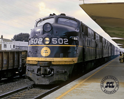 Seaboard Coast Line The Champion Train Metal Sign | eBay