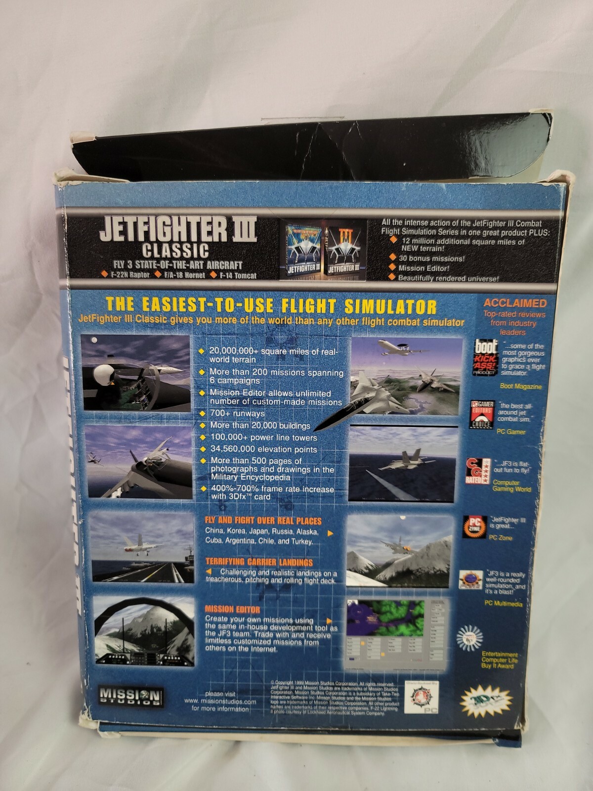 JetFighter III Classic (PC, 1999) for sale online | eBay