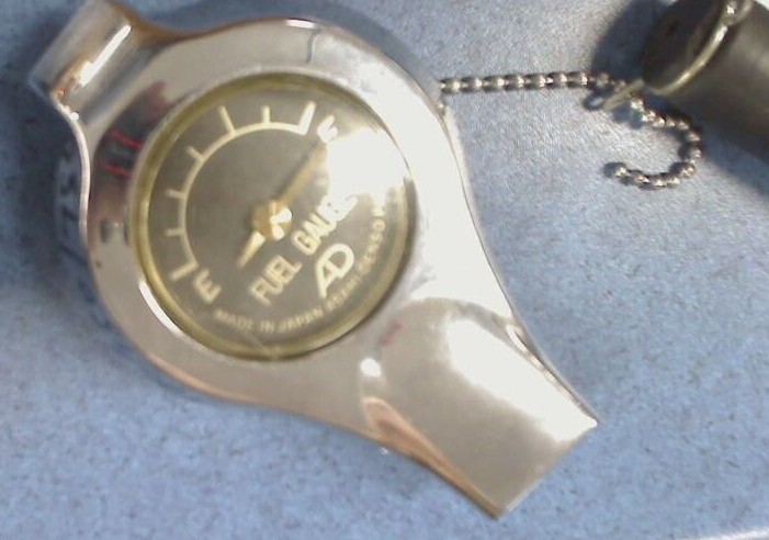 VINTAGE ASAHI-DENSO CAP WITH FUEL GAUGE 48MM TO FIT YAMAHA AUSTRALIAN ...