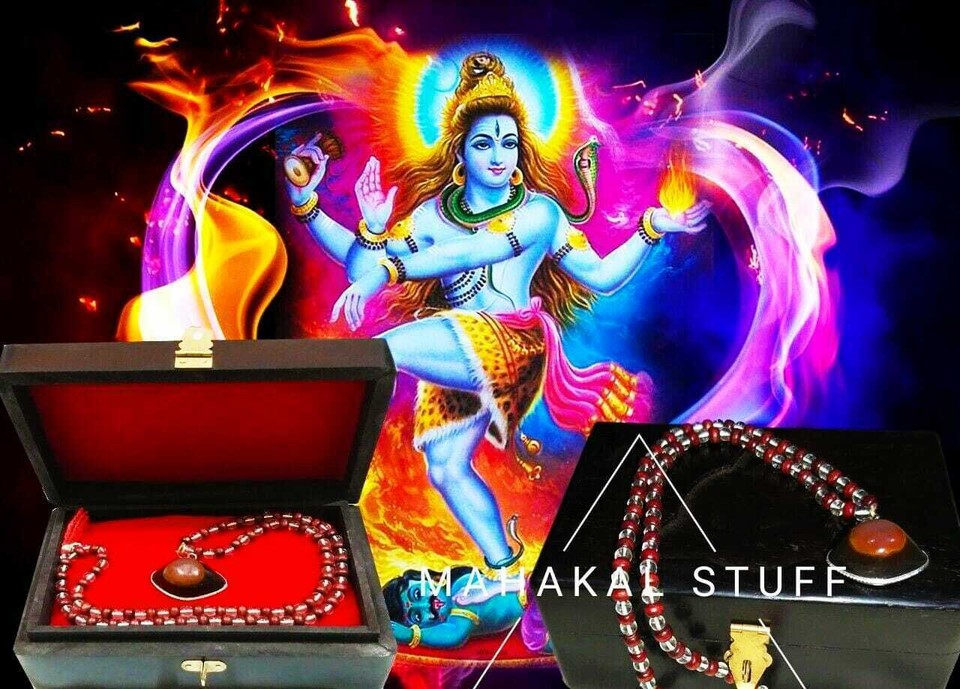Most Powerful Wealth Richness Nagmani Cobra Black Snake Stone Pendant ...
