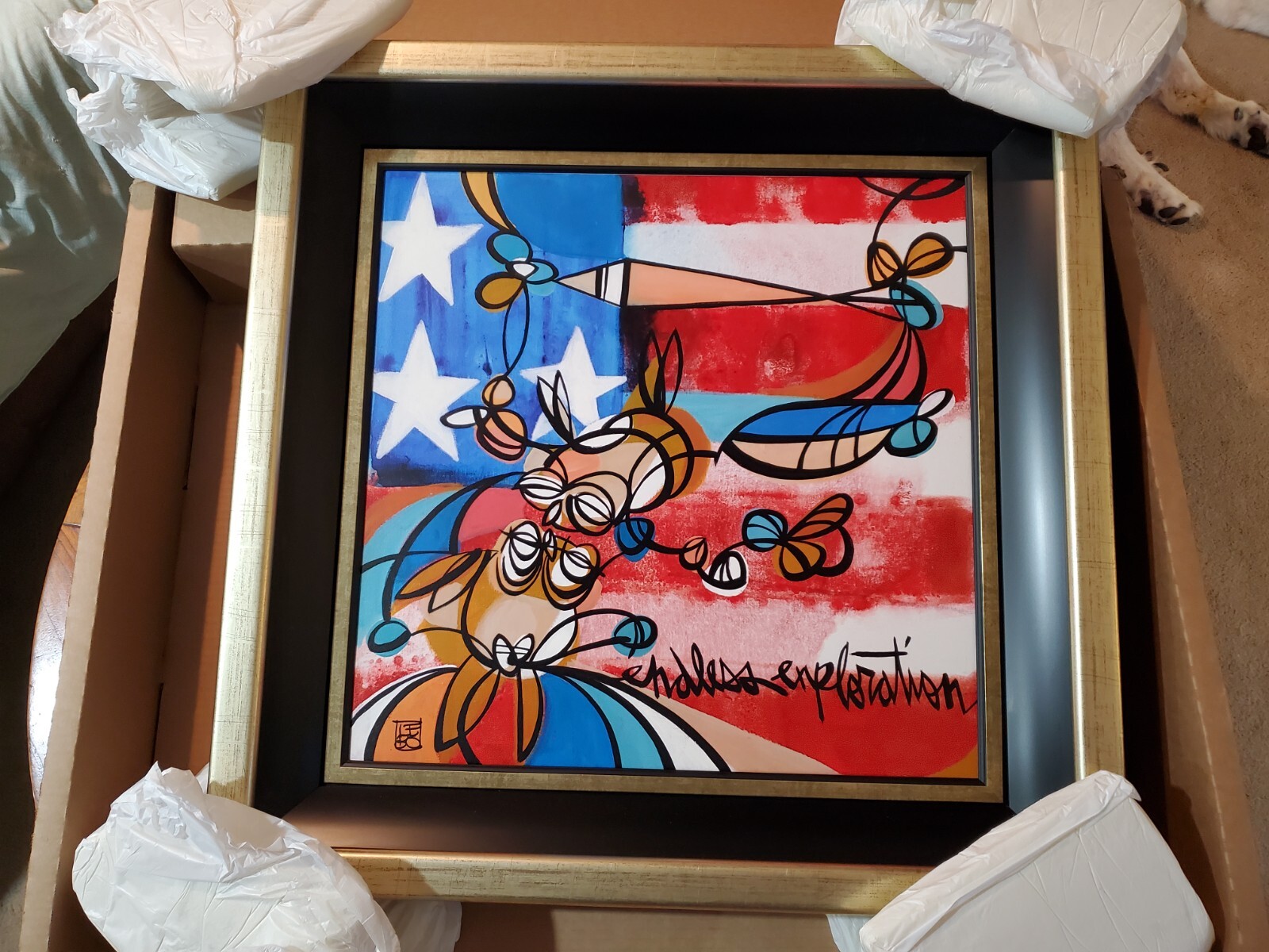 David 'Lebo" LeBatard Color Giclee on Canvas (Endless Exploration) #237 ...