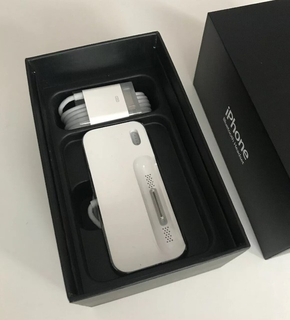 Apple iPhone 1st Generation 2g Bluetooth Headset RARE Collectible 2007 ...