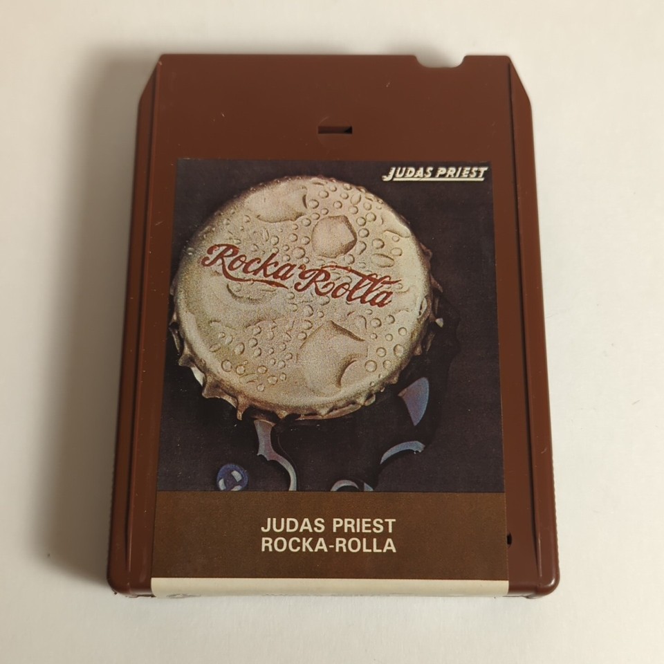 Judas Priest Rocka Rolla 8-Track Tape IMP8-7001 1974 RARE & NICE! ROCK ...