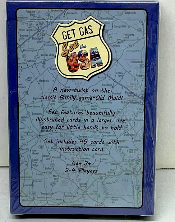 Demdaco Get Gas See the USA Old Maid Style Card Deck 2018(& ) for sale ...