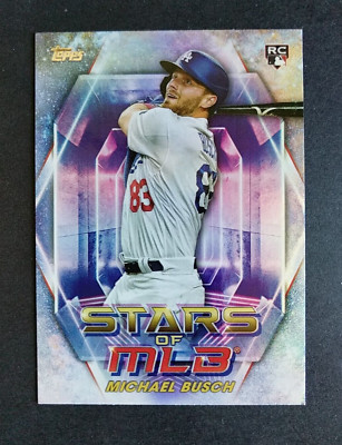 2023 Topps Update ~ MICHAEL BUSCH ~ Rookie Card Stars of MLB #SMLB-87 ...