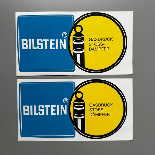 Bilstein Decals / Stickers Genuine Parts - Pair - 25cm x 13.5cm | eBay UK
