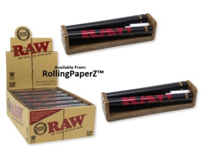 BUY 2 - RAW KING SIZE CONE ROLLING MACHINES - CONE ROLLERS 110mm w ...