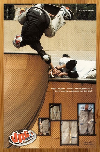 1998 JNCO Clothing Vintage Print Ad/Poster Sage Bolyard Skateboarding ...
