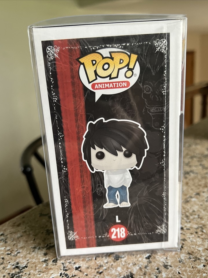 L DEATH NOTE FUNKO POP AUTOGRAPHED BY ALESSANDRO JULIANI 218 AUTHENTIC ...