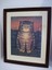 Martin Leman Cat Print Glass Wood Frame | eBay