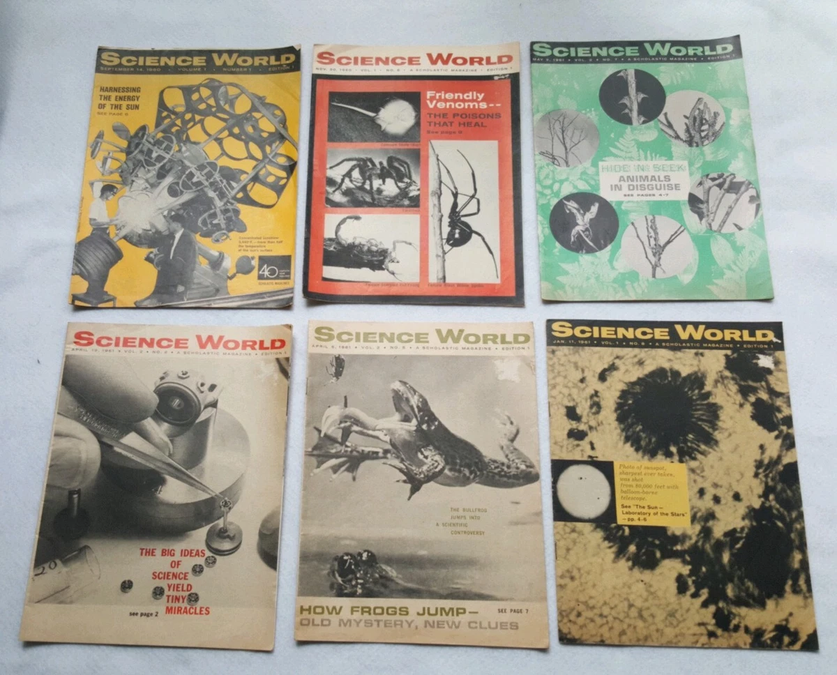 Science World Scholastic Issue Archive
