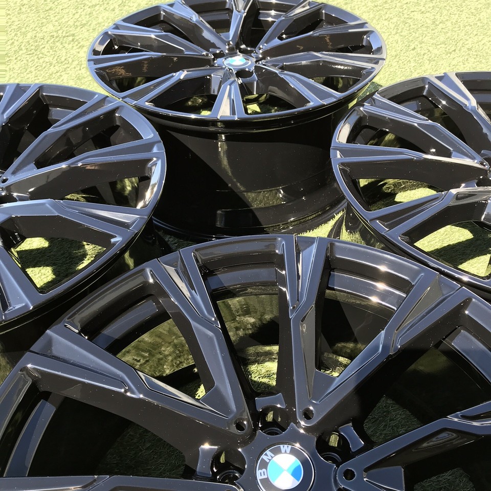 2022 BMW X7 G07 758 OEM Stock Factory Rims Wheels Black 22 | 10.5 ...
