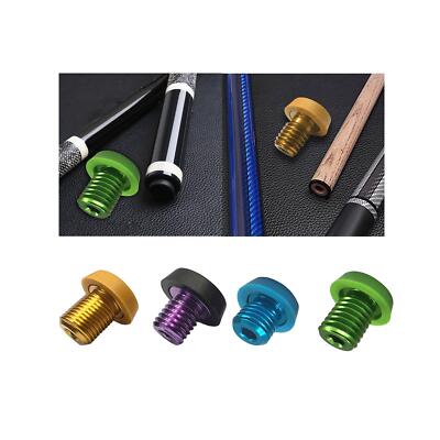 Billiard Cue Bottom Plug Protector Protective Plug Pool Cue Butt Bumper ...