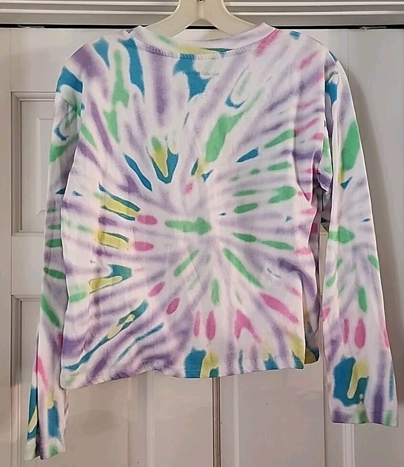 Nickelodeon RUG RATS Tie-Dye Long Sleeve T-Shirt Size M Cut Off GREAT ...