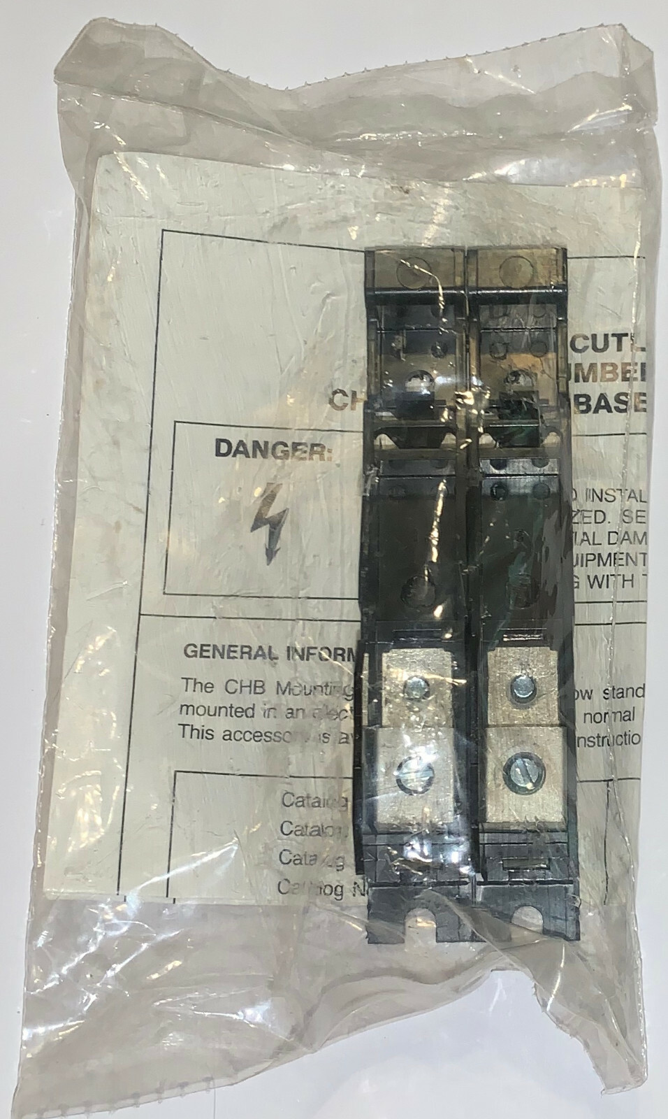 EATON CUTLER HAMMER CHB9L250 Type CHB Circuit Breaker 2 Pole 15-50 AMP ...