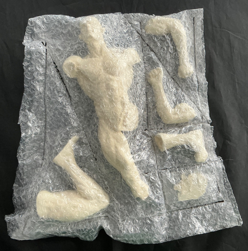 The Flash Model Kit by Horizon Solid Resin Large 1/5th scale - READ ...