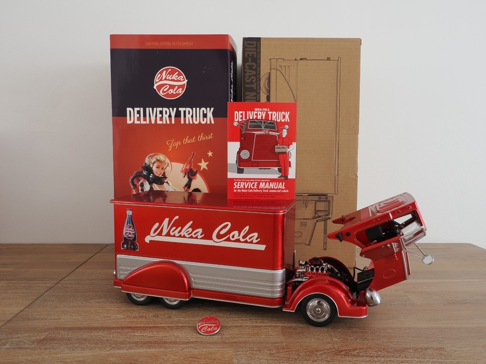The Wand Company 1/18 - Fallout Nuka-Cola Delivery Truck (Limited 3,000 ...