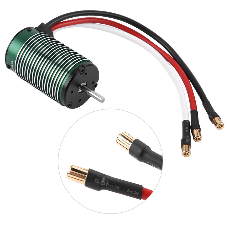 Castle 1512 2650KV Brushless Sensorless Motor For 1/8 Short Truck Off ...