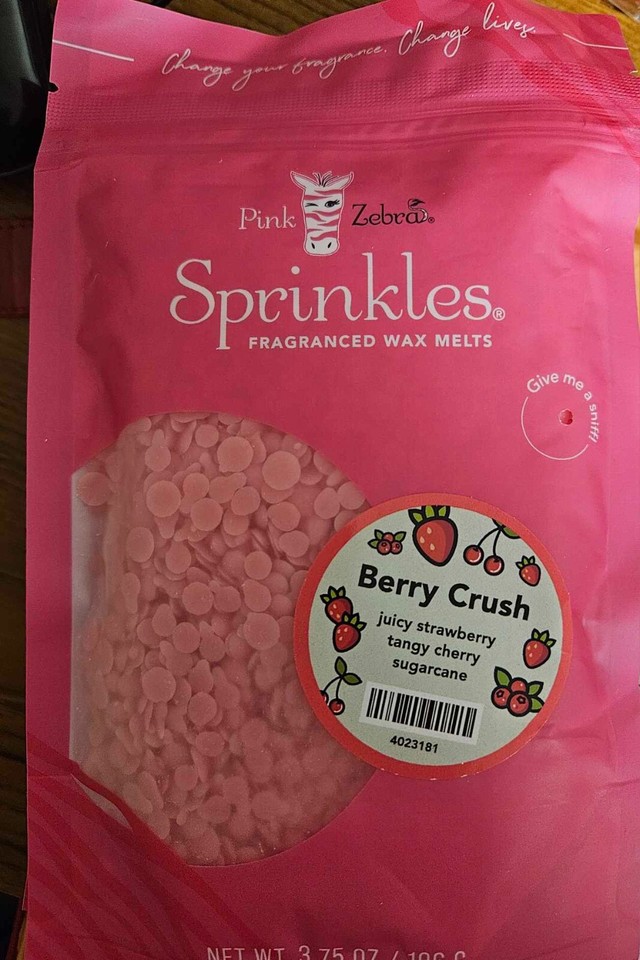 Pink Zebra wax Sprinkles - NEW - Over 100 Factory Sealed 3.75 oz. Bags ...