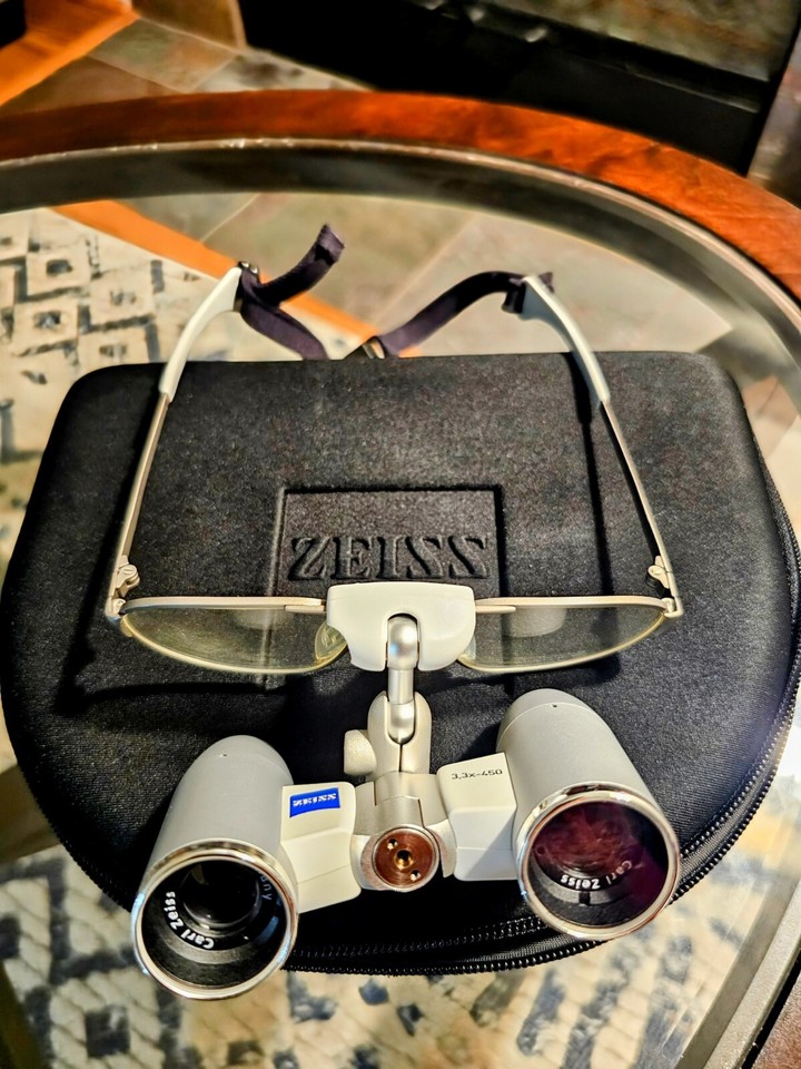 Zeiss Dental Loupes Eyemag Pro F 4X-500mm With Lumadent Light | eBay