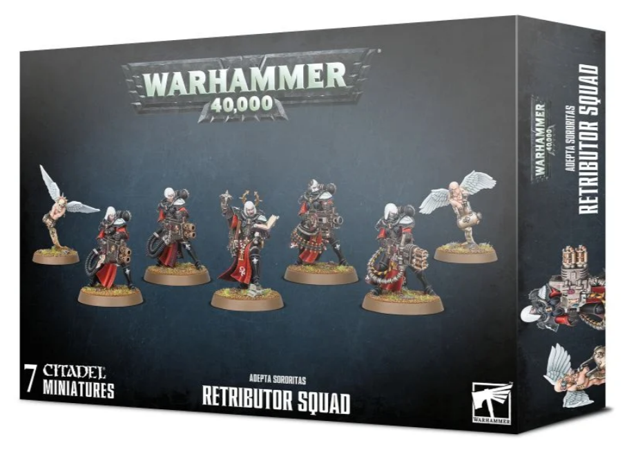 Warhammer 40K Sisters Battle Retributors Squad NEW n BOX Adepta ...