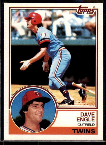 1983 Topps Dave Engle #294 Minnesota Twins | eBay