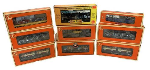 Lionel O Gauge Flatcars w/Autos | eBay