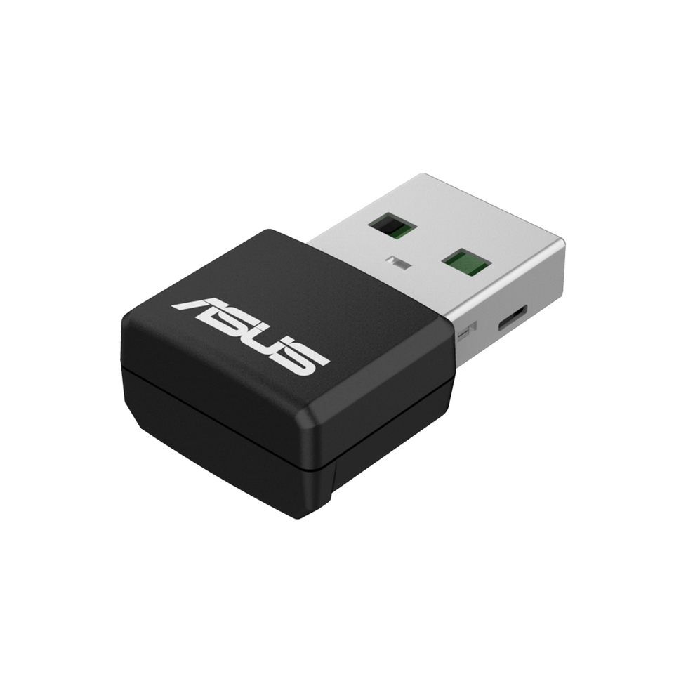 ASUS - USB-BE92 Nano WiFi7 Tri Band BE6500 USB Adapter, 6GHz band ...
