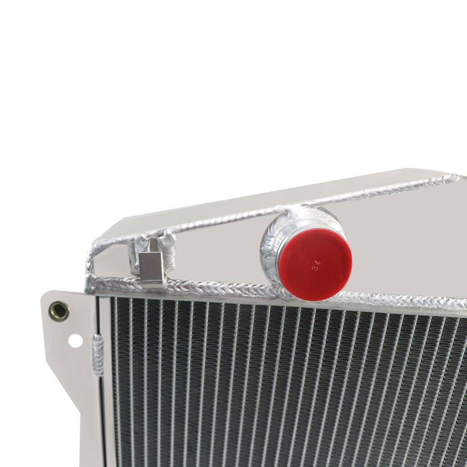 4 Row Aluminum Radiator Fit 1943-1948 Chevy Fleetline DR BL BN DJ BG 3 ...